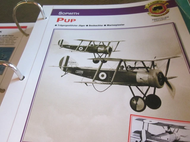 FASZINATION 7 61 Sopwith Pup Trägergestützer Jäger England EUR 4,75 ...