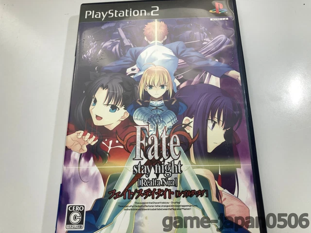 FATE STAY NIGHT Realta Nua PS2 PlayStation2 JAPON ver Need console ...