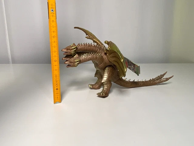 KING GHIDORAH G-14 Godzilla Island Series 1998 Bandai Vinyl Figur 14cm ...