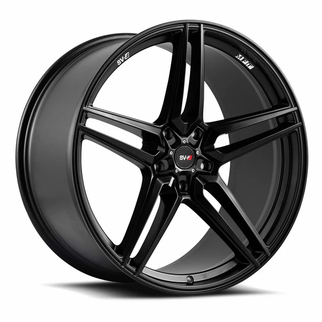 20& SAVINI SV-F3 Black Forged Concave Wheels Rims Fits Porsche 991 911 ...