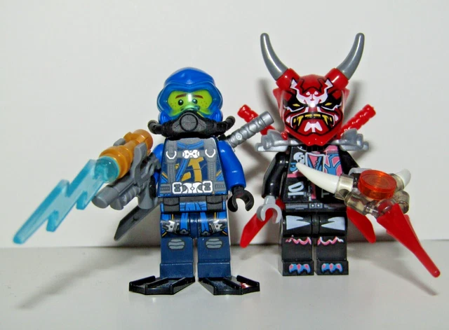 LEGO JAY NINJA Scuba Diver Limited Edition Ninjago Legacy 7 + Red Oni ...