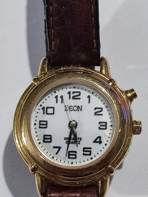 ZEON VINTAGE LADIES Quartz Watch Working £15.00 - PicClick UK