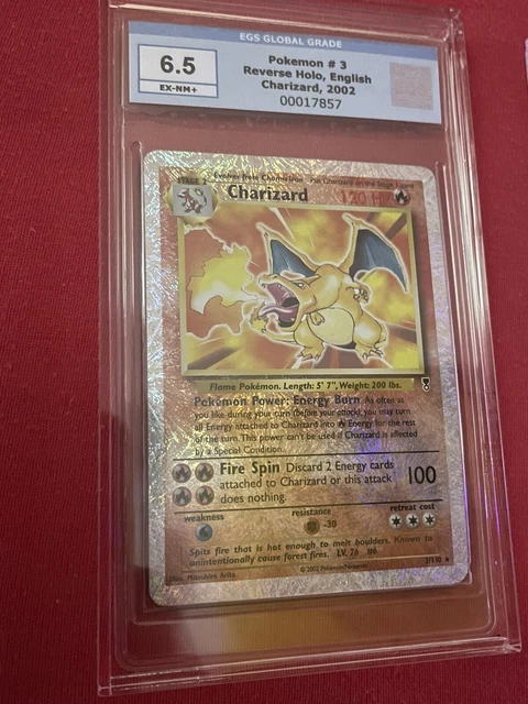 POKÉMON CHARIZARD 3/110 - Legendary Collection - Reverse Holo - EGS 6,5 ...
