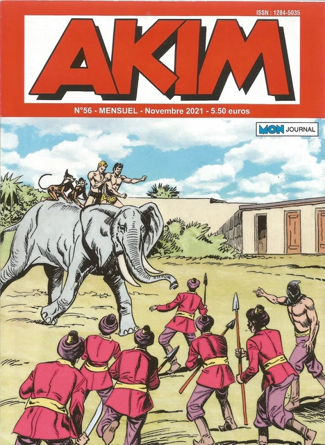 MON JOURNAL - Akim N° 56 - Novembre 2021 EUR 4,50 - PicClick FR