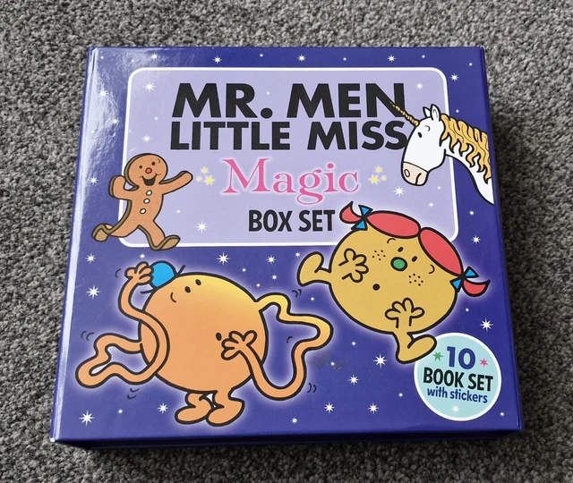 MR MEN & Little Miss Magic Box Set - Children's Book Set Collection £5. ...