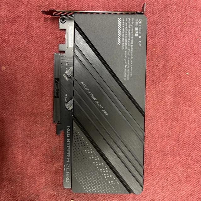 ASUS ROG HYPER M.2 Card Pcie Nvme M.2 Expansion Card With Heatsink EUR ...