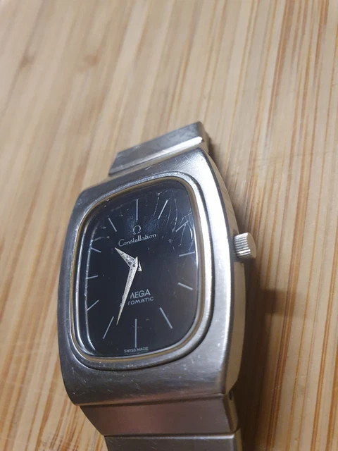 OMEGA MENS CONSTELLATION Watch Cal 711 Spider Dial Automatic Rare Tank ...