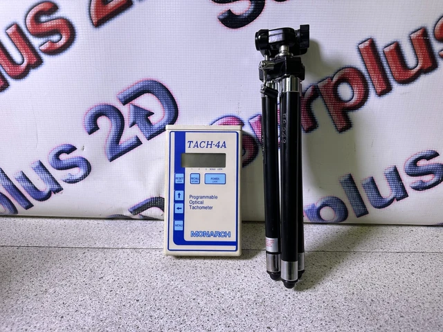 MONARCH INSTRUMENT TACH-4A Programmable Optical Tachometer $299.99 ...