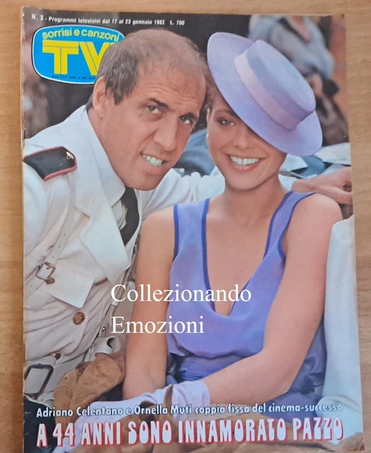 Tv Sorrisi E Canzoni N 3 1982 Adriano Celentano Ornella Muti Berlinguer