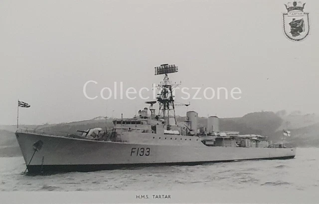 BRITISH ROYAL NAVY HMS Tartar F133 Tribal-class frigate Photograph 5 ...