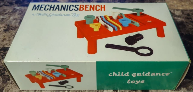 NEW VINTAGE MECHANICS Bench No. 270 w Original Box Child Guidance Toys ...