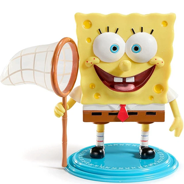 BENDYFIGS - SPONGEBOB Squarepants (Spongebob) Figure With Display Stand ...