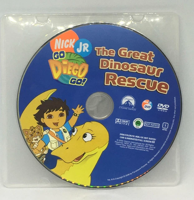 AUTENTICO NICK JR Go Diego Go - ""The Great Dinosaur Rescue"" - SOLO ...