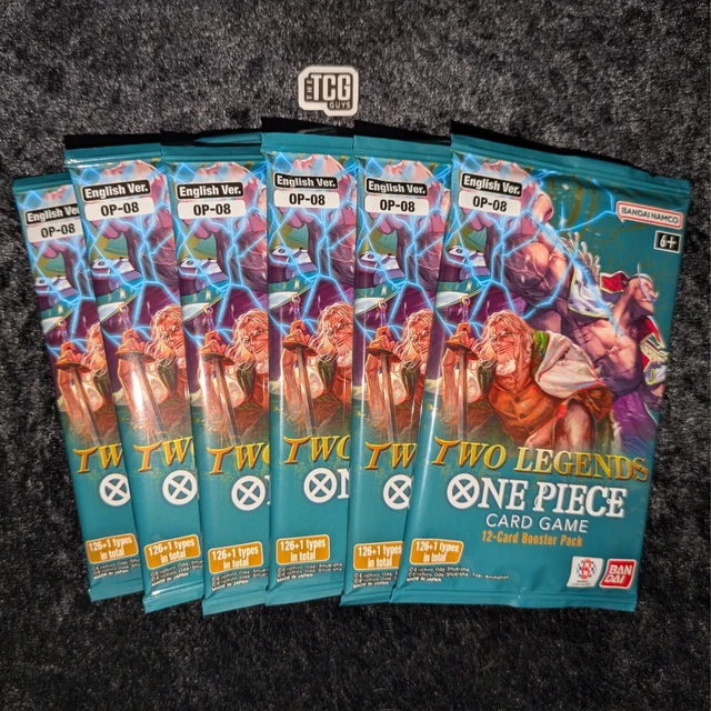 ONE PIECE CARD Game OP-08 Two Legends 12 Boxes (1 Case) Sealed Japanese ...