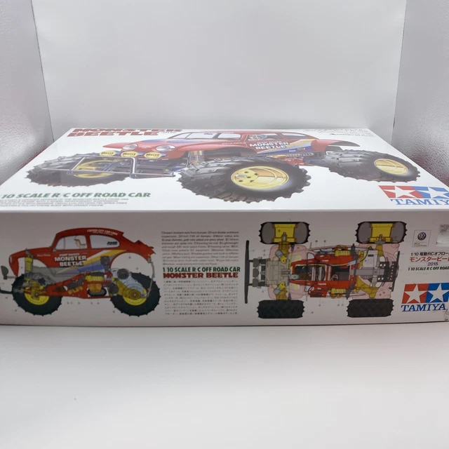 TAMIYA 1/10 RC Monster Beetle 2015 Off Road 58618 Electric Car Assembly ...