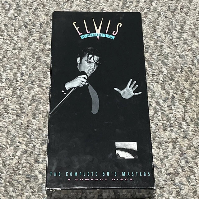 ELVIS PRESLEY THE King Of Rock N Roll The Complete 50's Masters 5 CD ...