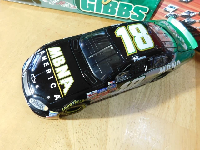 RARE: COY GIBBS #18 MBNA 2003 Chevy Monte Carlo Action 1:24 CWC 1 of ...