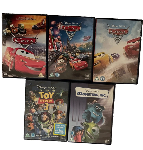 DISNEY PIXAR BUNDLE x 5 DVDs £0.99 - PicClick UK