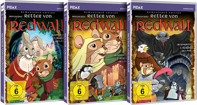 REDWALL - CARTOON complete TV series DVD - all 39 Episodes Region 2 PAL ...