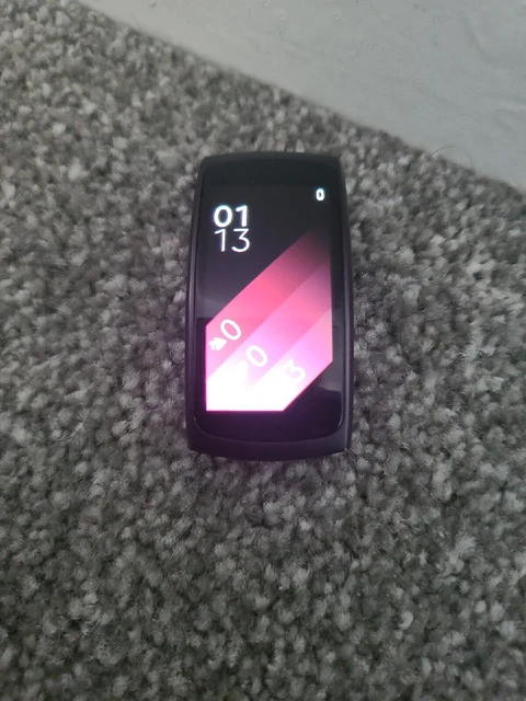 SMARTWATCH SAMSUNG GEAR Fit2 Fitness nero SM-R360 *solo orologio come ...