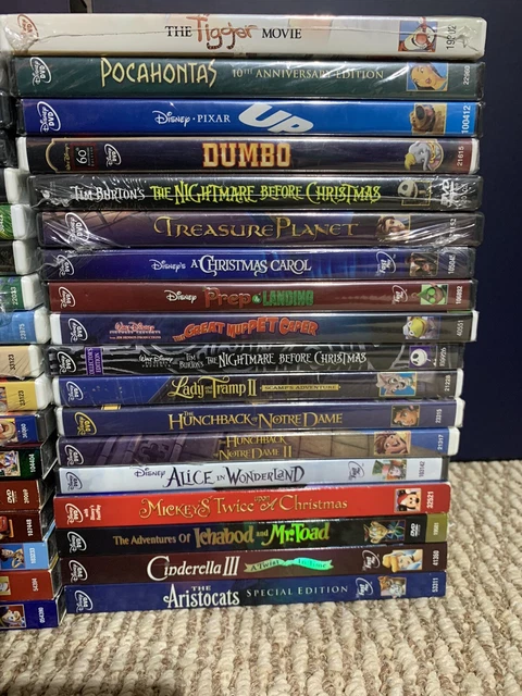 DISNEY MEGA 35 DVD Lot *Goofy*Hercules*Cars* Toy Story*UP*Dumbo*BRAND ...