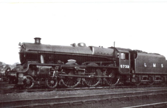 RAILWAY PHOTO LMS Jubilee Class No 5732 SANSPAREIL at Kingsmoor 1939 £1 ...
