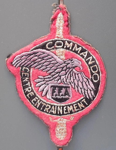 PATCH ANCIEN COMMANDO CEC FFA Allemagne Centre Entrainement ORIGINAL ...