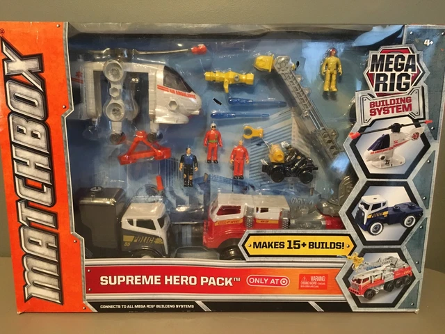 MATCHBOX MEGA RIG Building System Supreme Hero Pack £28.54 - PicClick UK