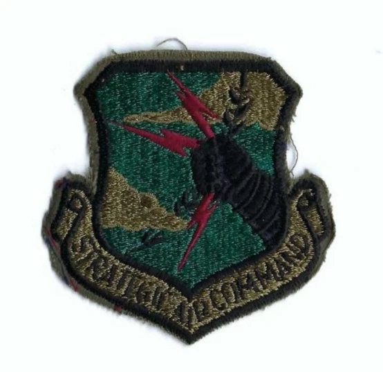 Usaf Us Air Force Strategic Air Command Patch 3in X 3in 4 68 Picclick Uk