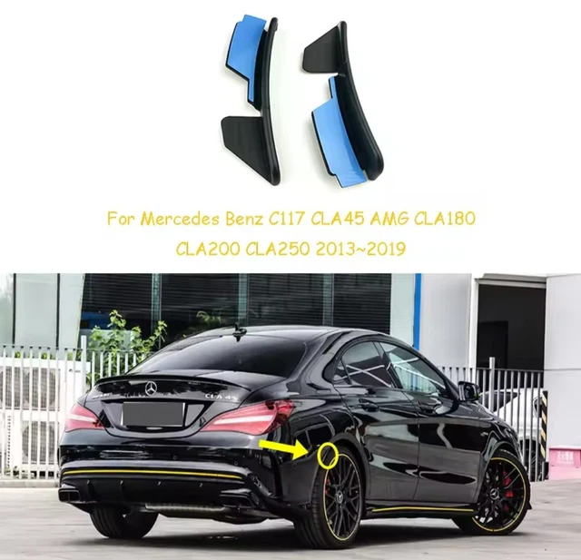 MERCEDES-BENZ CLA C117 Splitter Rear Wheel Arch Spoilers AMG 2013-19 ...