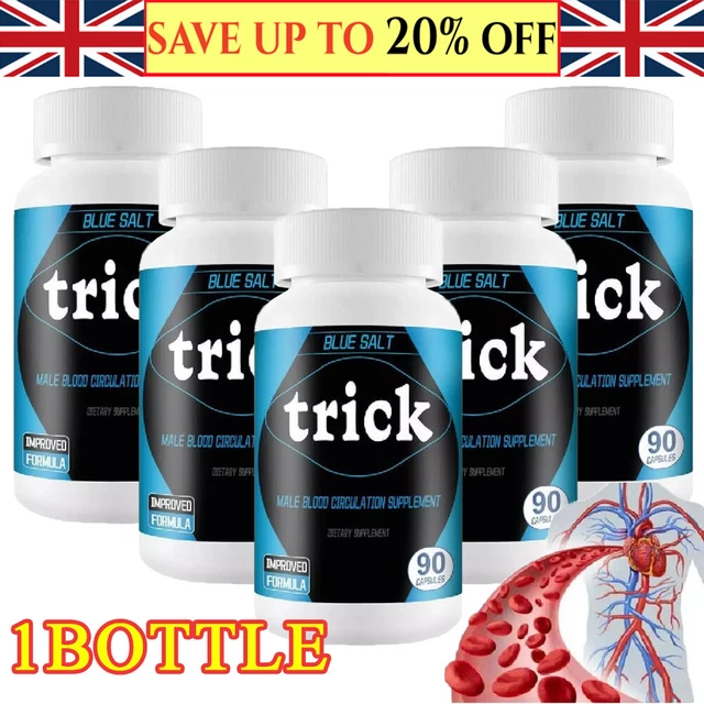 BLUE SALT TRICK Boost - Best Blood Flow Supplement - for Blood ...