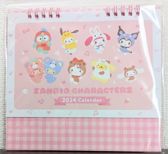 CINNAMOROLL DESKTOP RING calendar 2024/Sanrio Characters/Japan/Kawaii ...