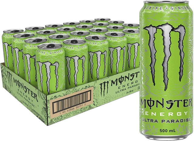MONSTER ENERGY DRINK Ultra Multipack Cans 24x500mL Pack FREE AU ...