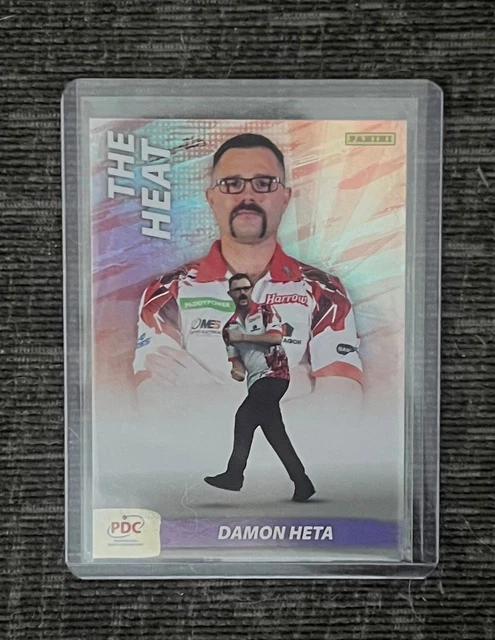 PANINI 2025 PDC World Championship Darts Scoring Machine Damon Heta ...