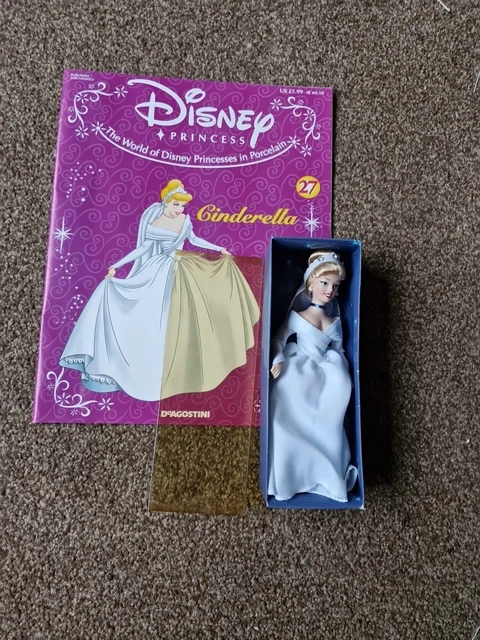 DEAGOSTINI DISNEY PRINCESS Porcelain Doll Cinderella with Magazine EUR ...