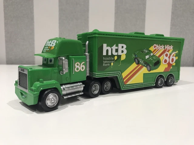 DISNEY PIXAR CARS Chick Hicks Die Cast Hauler £4.99 - PicClick UK