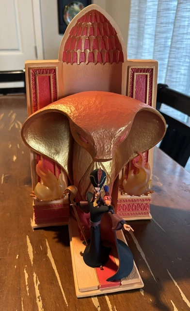 DISNEY PARKS ALADDIN Jafar with Lago Light-Up Figure £93.07 - PicClick UK