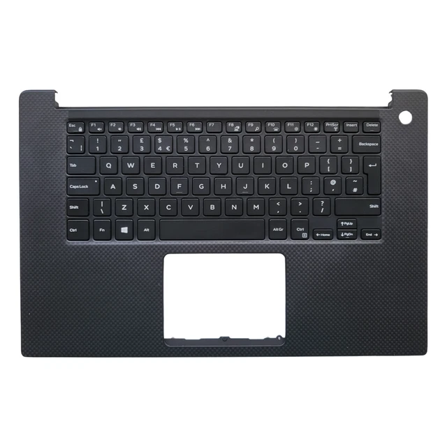 DELL PRECISION 5530 P56F Palmrest UK Keyboard QWERTY Cover 03CKJP ...