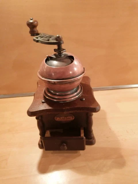 ALTE KAFFEEMÜHLE aus Holz mit aufsatz EUR 12,95 - PicClick DE
