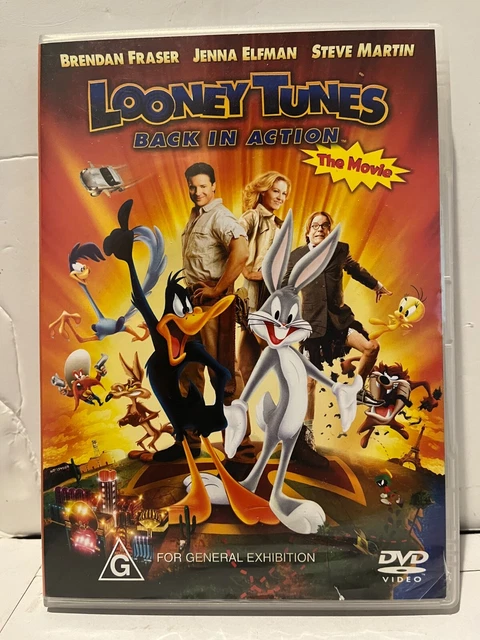 LOONEY TUNES BACK in Action The Movie DVD - Bugs Bunny Brendan Fraser ...