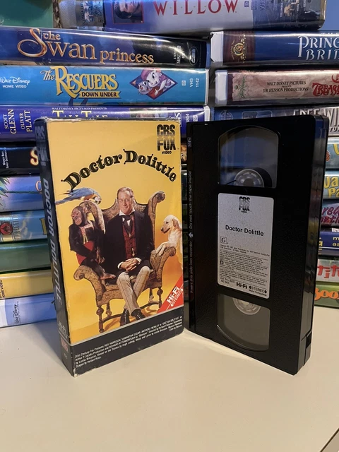 DOCTOR DOLITTLE (VHS, 1984) CBS FOX Video *Buy 2 Get 1 Free* £2.32 ...