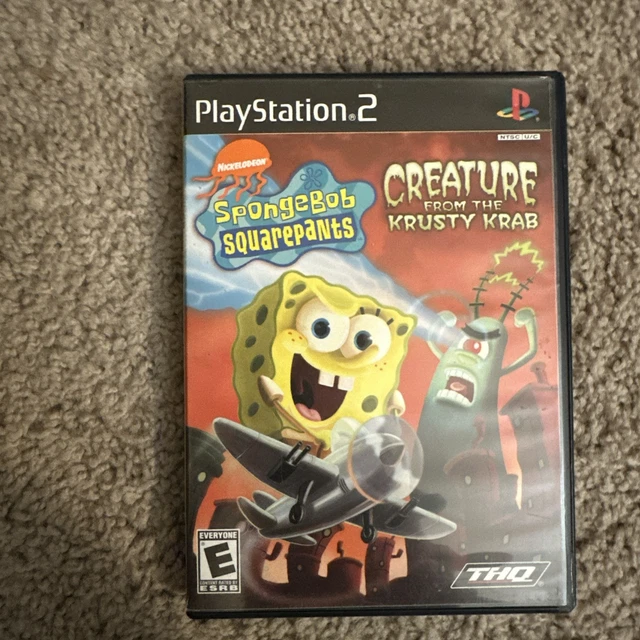SPONGEBOB SQUAREPANTS : Creature from the Krusty Krab (PS2, 2006 ...