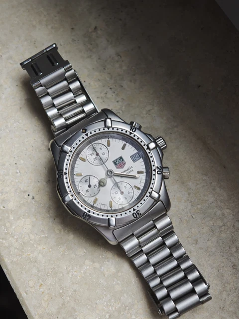 TAG HEUER CHRONOGRAPH Diver 200m Vintage Carrera Monaco 760.306 Geneve ...