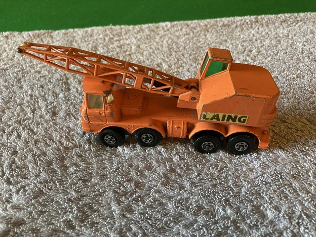 MATCHBOX SUPERKINGS SCAMMELL Mobile Crane - Laing £3.83 - PicClick UK