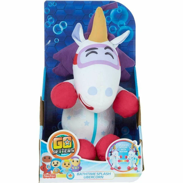 FISHER PRICE GO Jetters Plush Bath Time Ubercorn Unicorn Toy Kid Gift ...