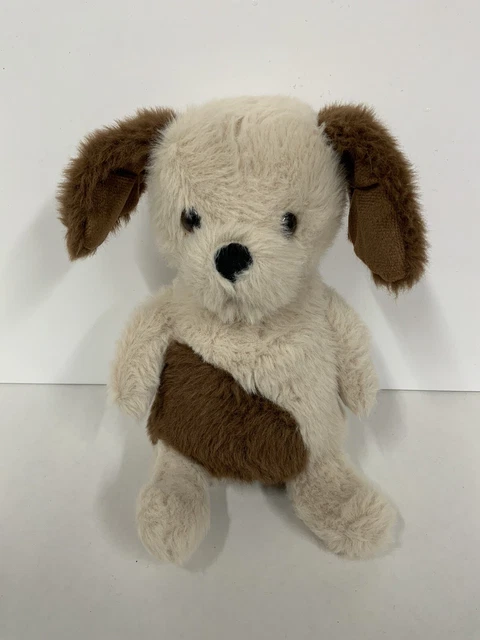 JELLYCAT MUNCHKIN PUP puppy dog brown patch soft toy Plush Cuddly £17. ...