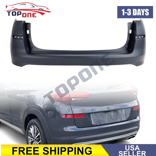 BUMPER COVER FASCIA For 2019 2020 2021 Hyundai Tucson Rear Upper Primed ...