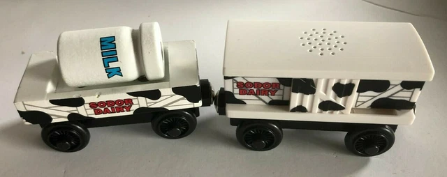THOMAS THE TANK Engine Wooden Sodor Dairy Train s MUST SEE EUR 4,65 ...