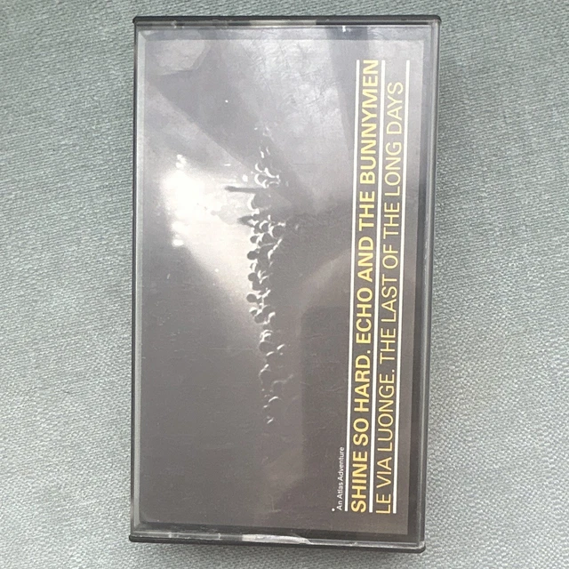SHINE SO HARD: Echo and the Bunnymen VHS PAL 1981 B&W Atlas Adventures ...