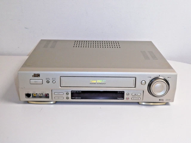 JVC HR-S7700 VIDEOREGISTRATORE S-VHS ET di fascia alta, 2 anni di ...
